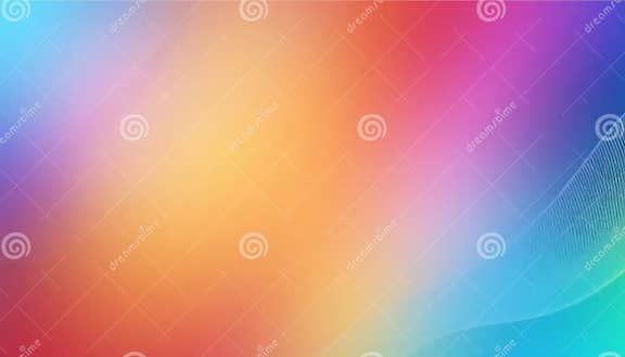 Flat Design Background with Gradient Mesh Effect, Blending Multiple ...