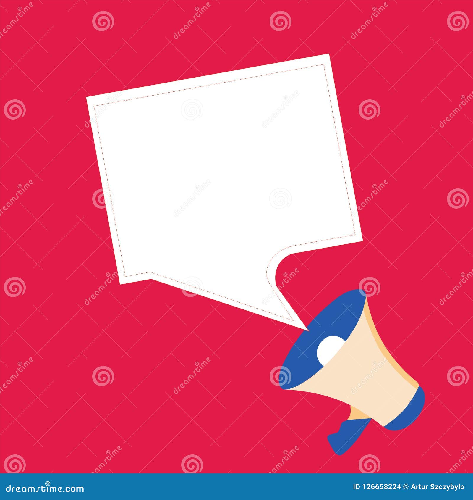 Flat Design Business Vector Illustration Concept Empty Copy Space ...