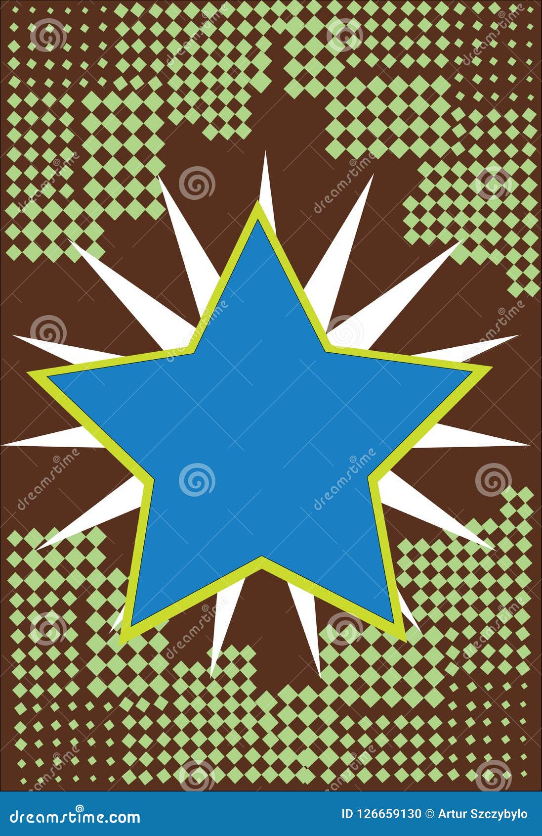 Flat Design Business Vector Illustration Empty Template Esp Isolated ...