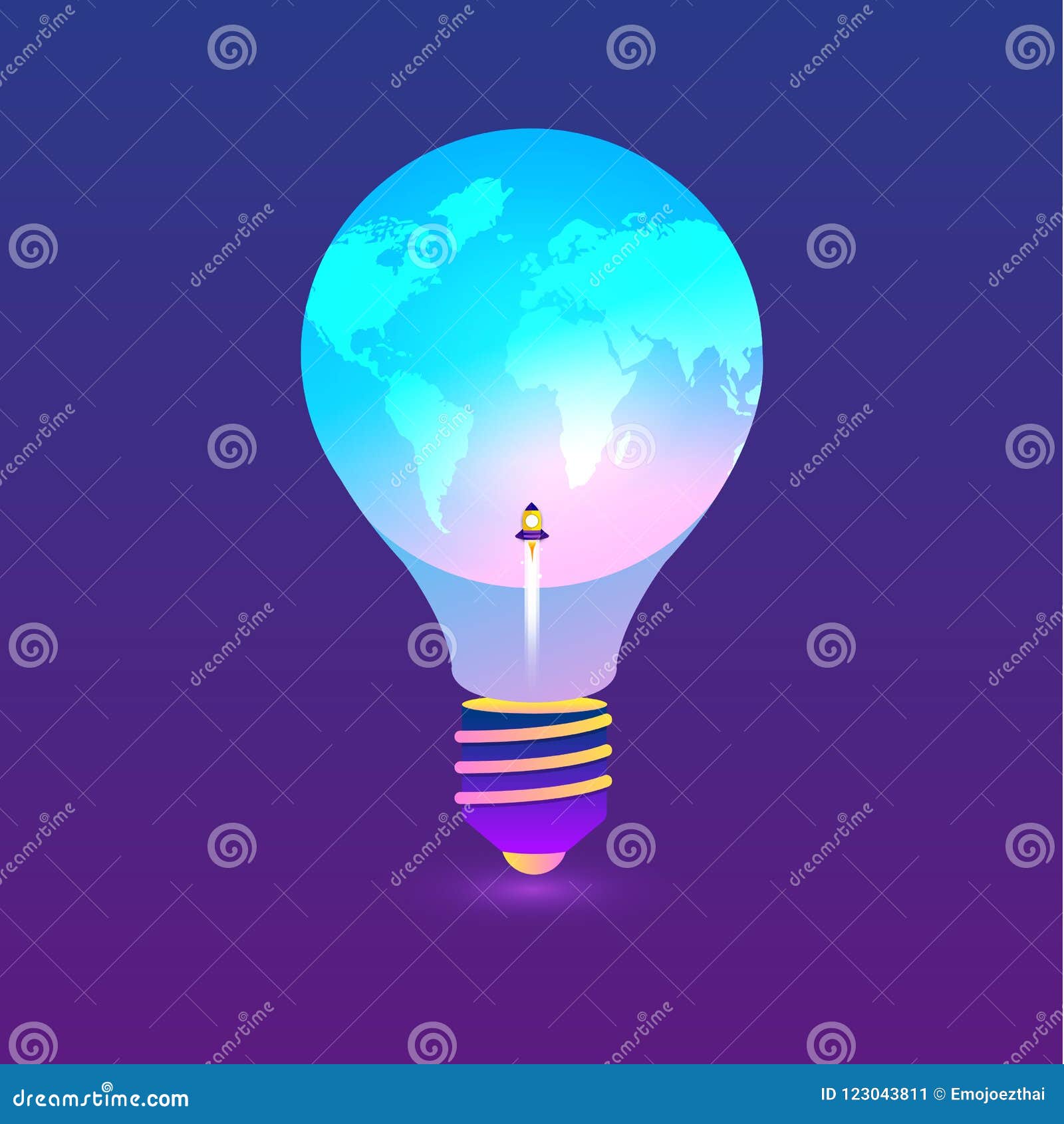 Innovation world class stock vector. Illustration of tree - 123043811