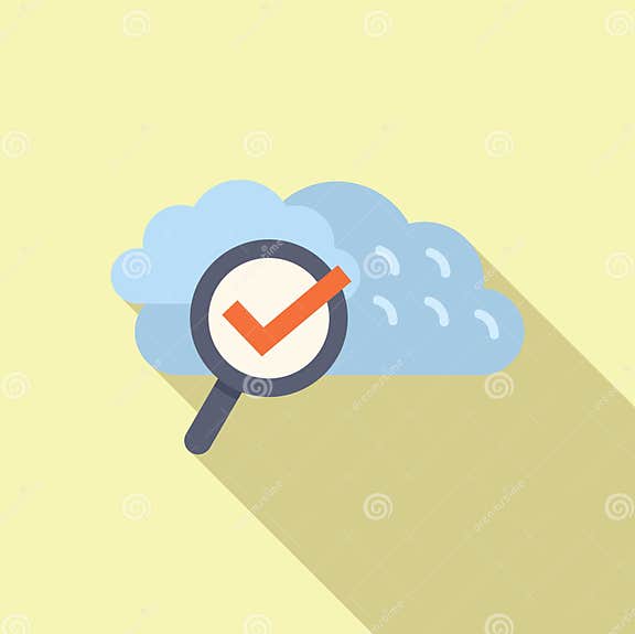 Cloud Computing Validation Concept Illustration Stock Illustration ...