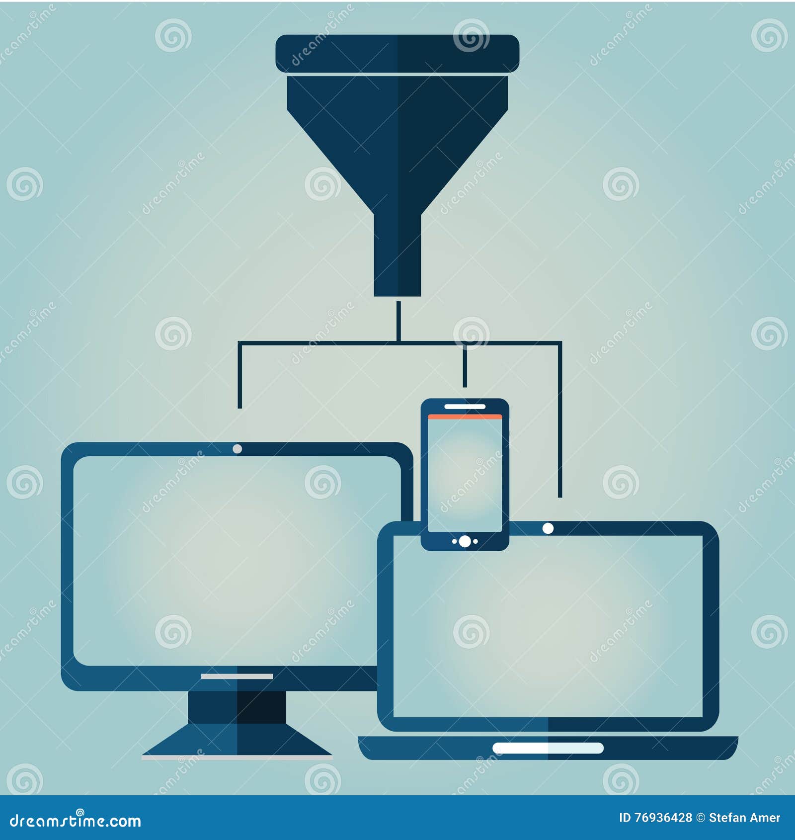 Flat Design Illustration Concepts for Creative Process, Big Data Filter ... Flat Design Illustration Concepts for Creative Process, Big Data Filter ...