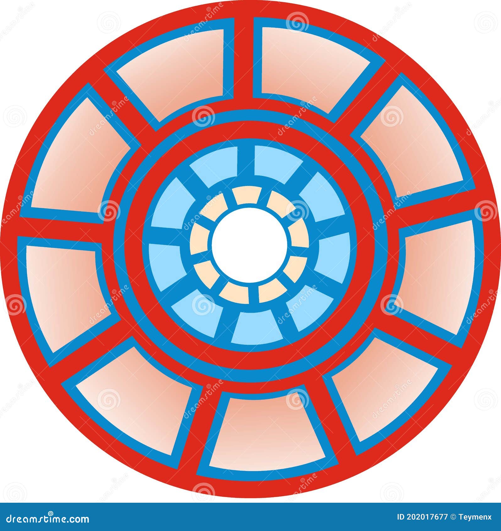 Iron Man Vector Arc Reactor