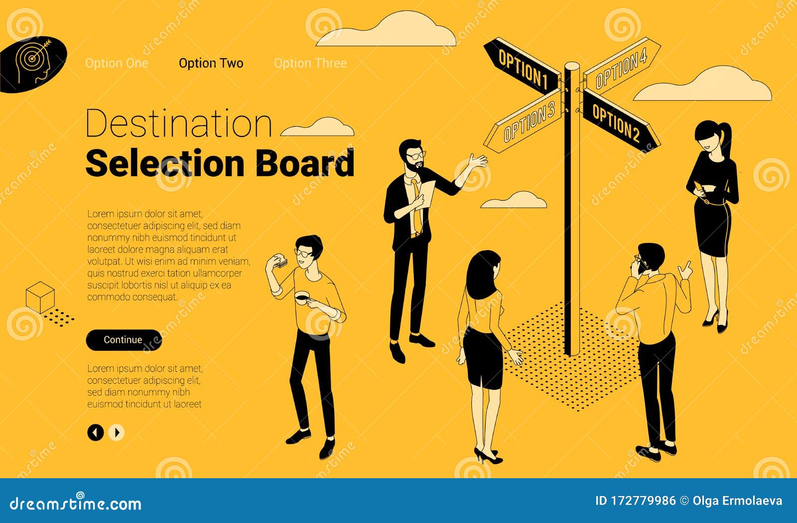 Concept for Effective Solution Stock Vector - Illustration of decision ...