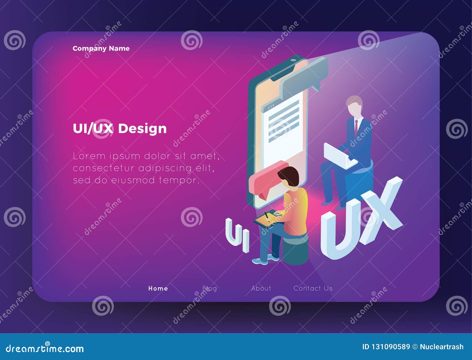 UX UV Concept stock vector. Illustration of collection - 131090589