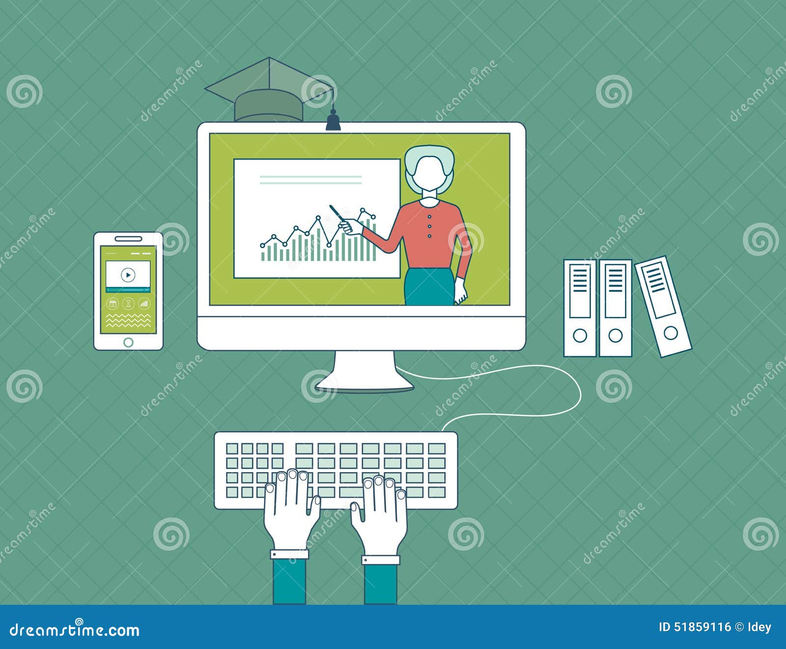 Flat Design Modern Vector Illustration Icons Set Stock Vector ...