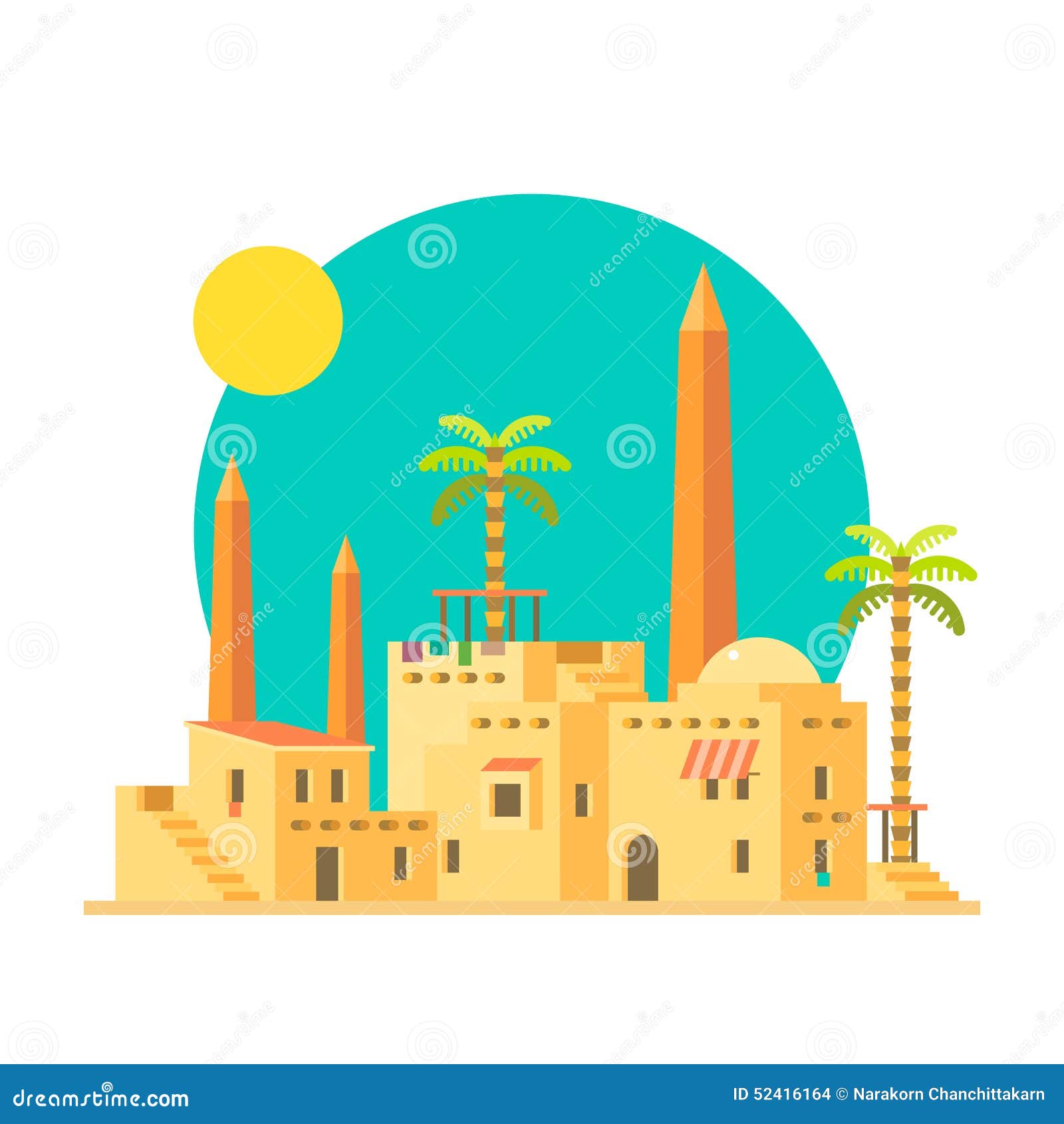 Obelisk In An Old Village Stock Image | CartoonDealer.com #43192039