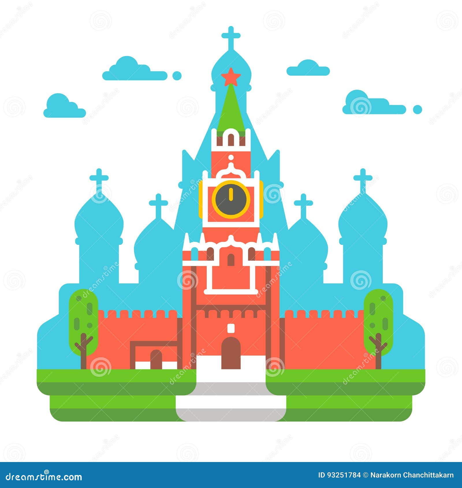 Square Clock Icon In Flat Style, Timer On Transparent Background ...