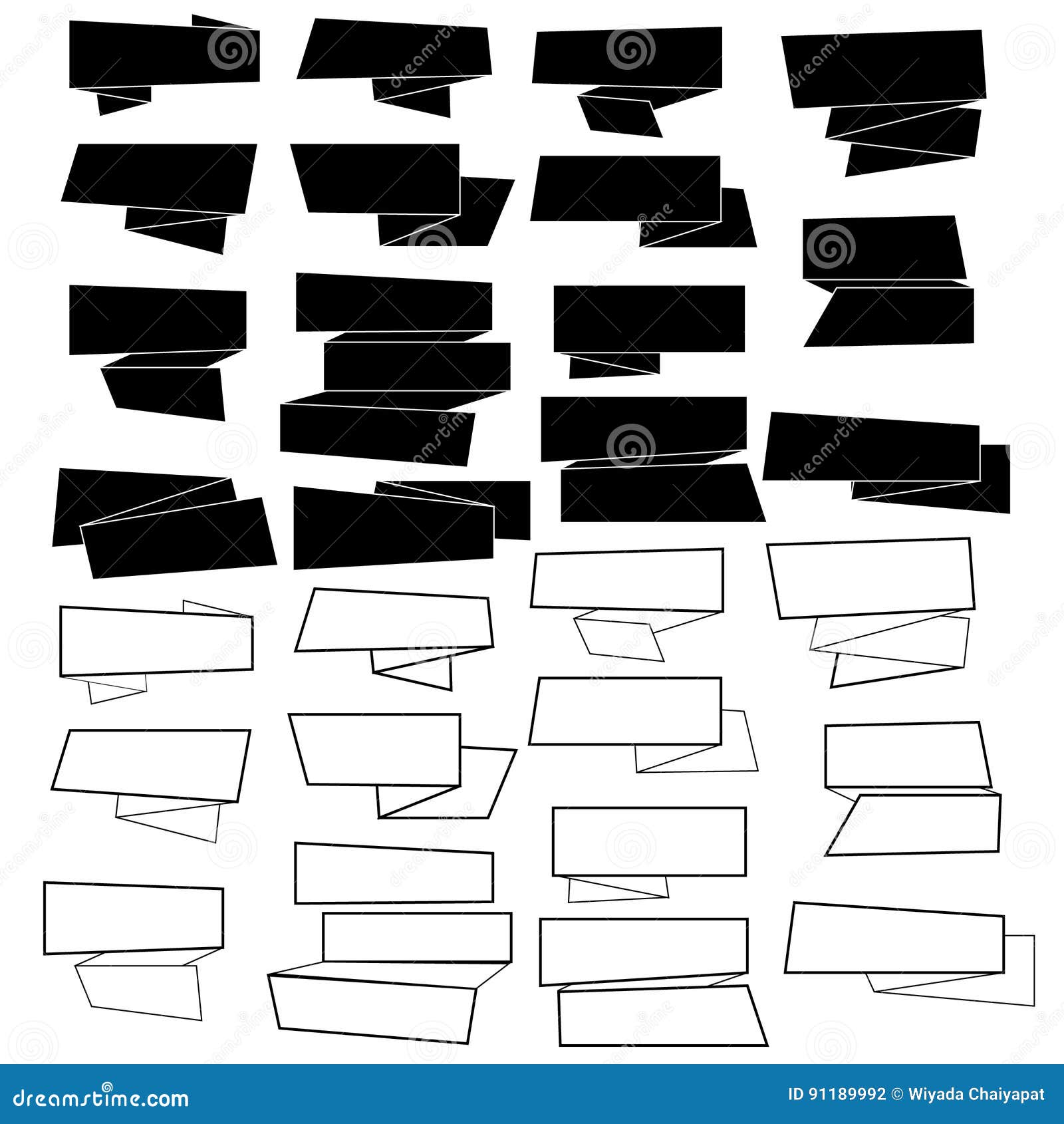 Flat design of Stickers stock vector. Illustration of collection - 91189992