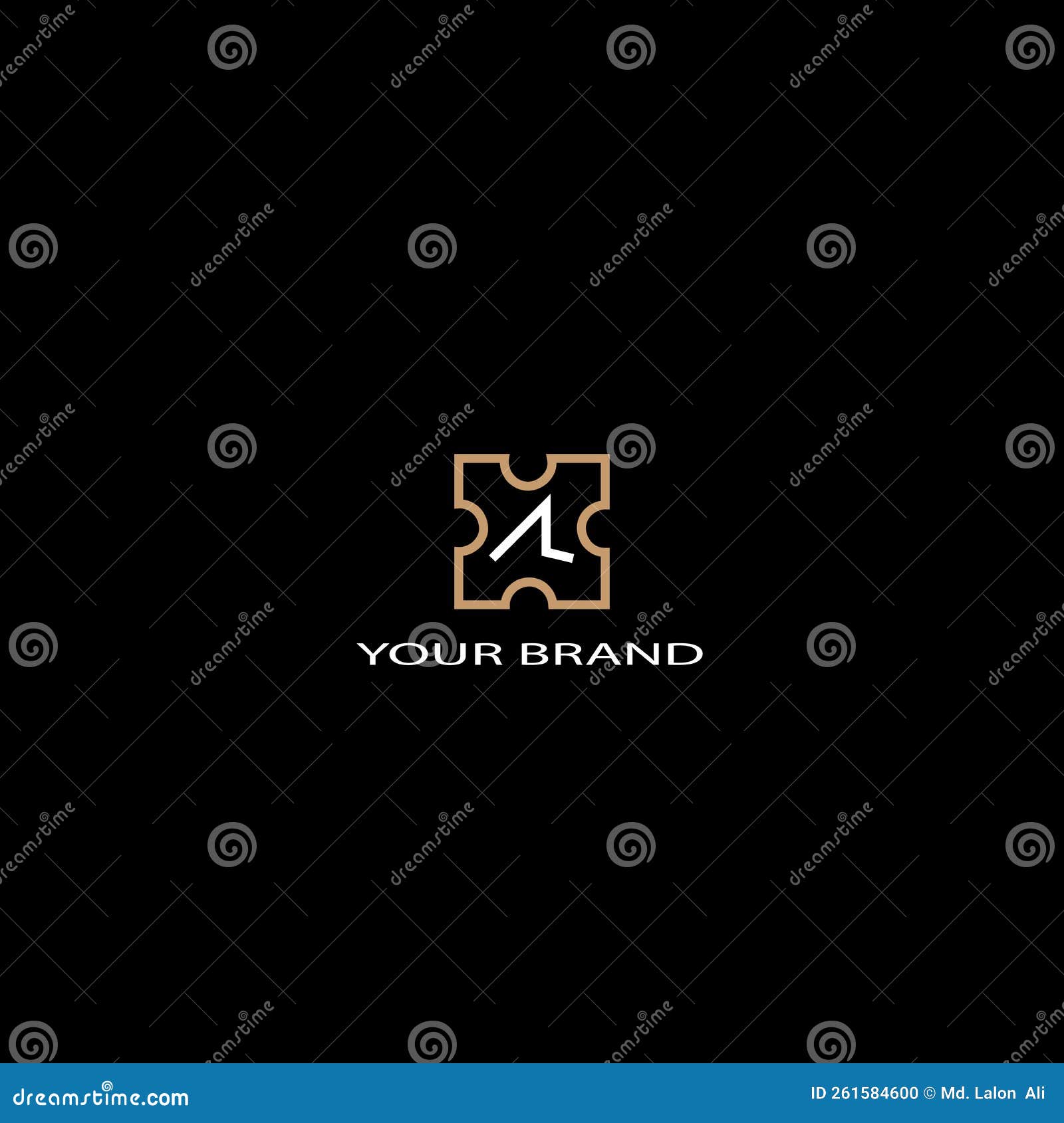 Flat Design Storm Logo Template Stock Vector - Illustration of flat ...