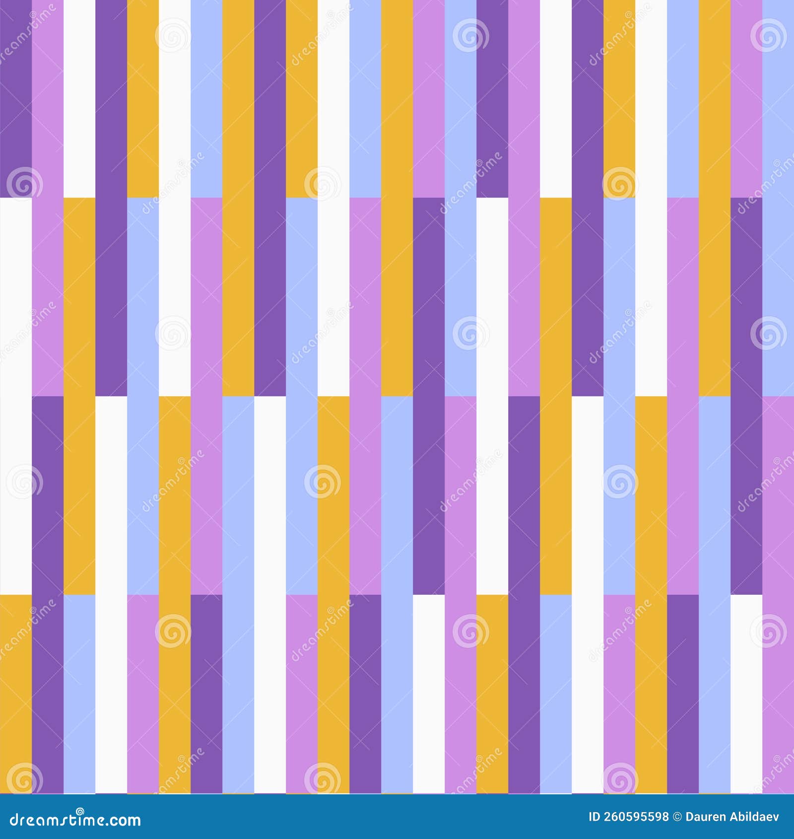 Flat Design Stripes Pattern Design Vector Illustration. Stock Vector ...