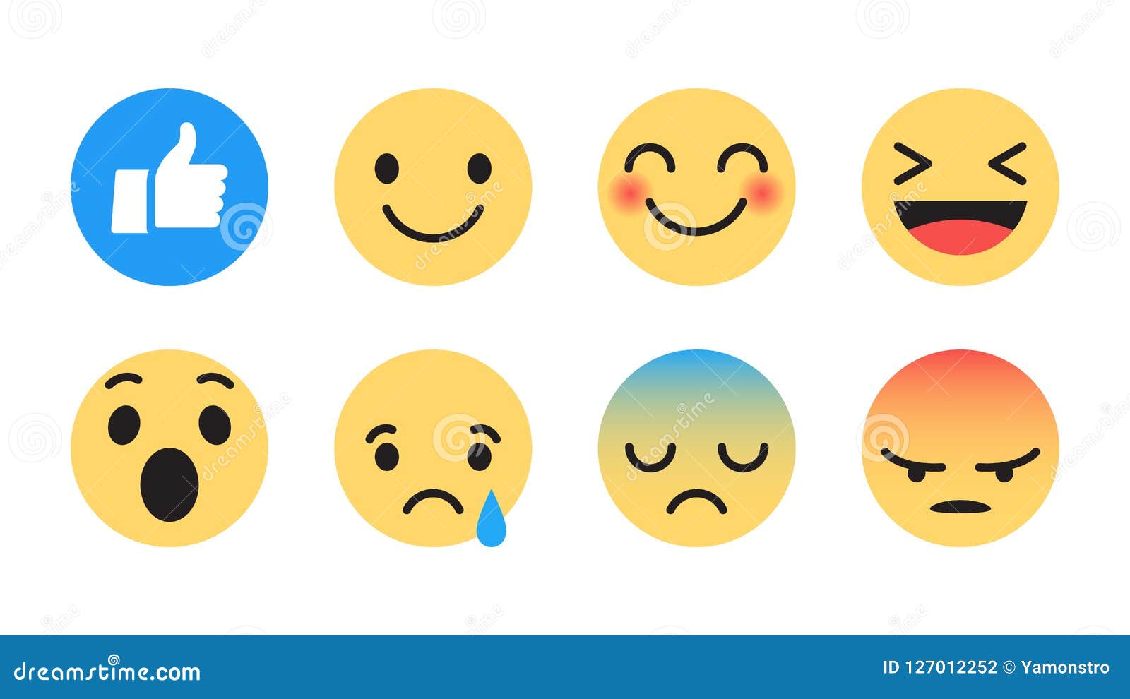 Flat Design Vector Modern Emoji Editorial Photography - Illustration of ...