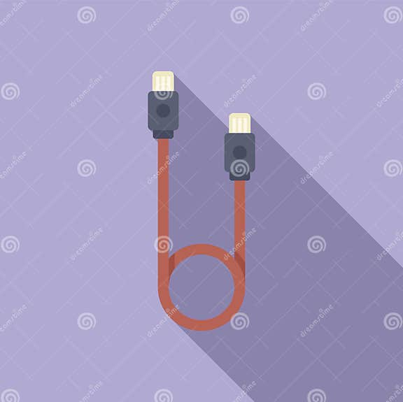 Usb Typec Cable Vector Illustration Stock Vector - Illustration of ...
