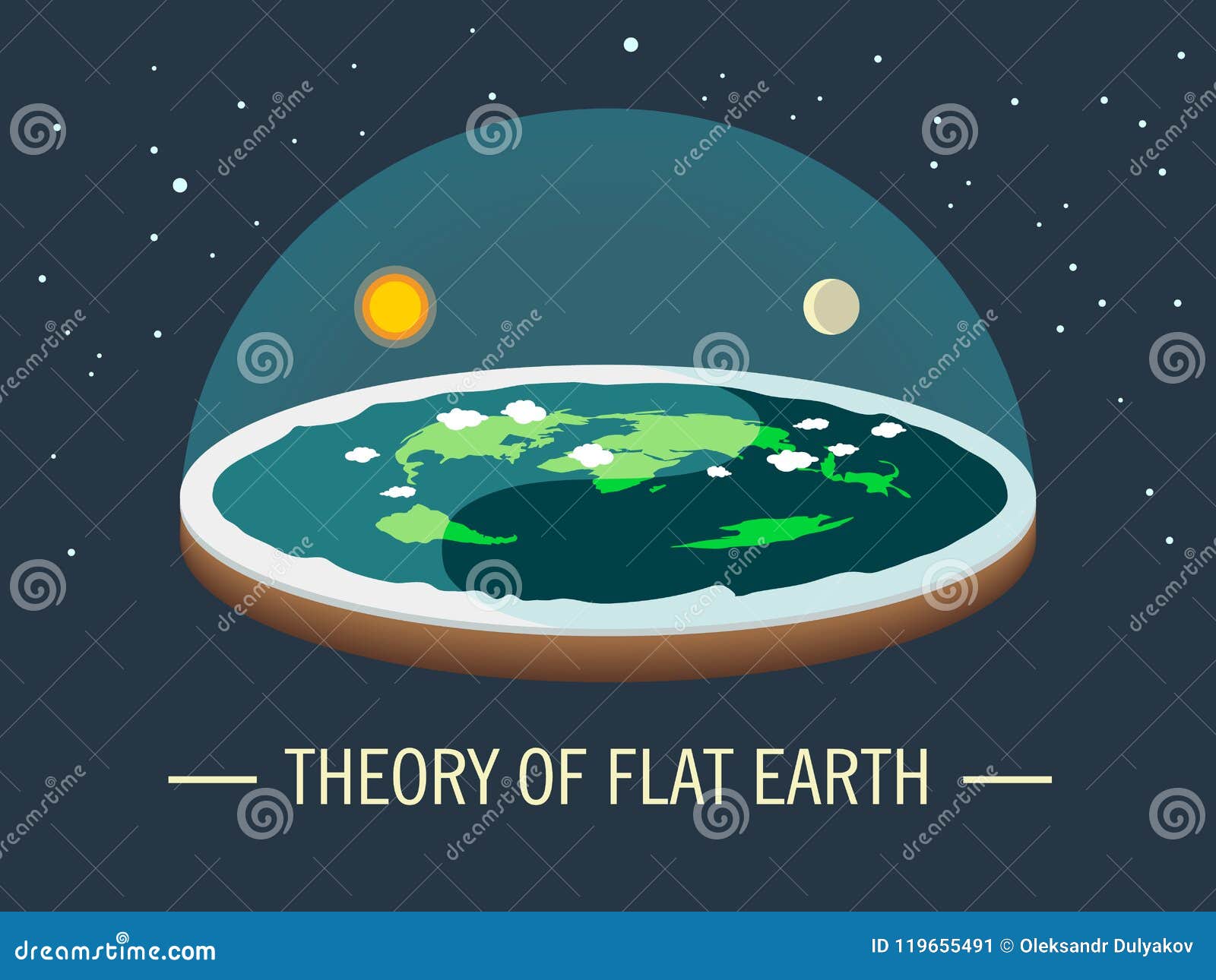Plane And Globe. Aircraft Flying Around Earth Planet With Continents ...