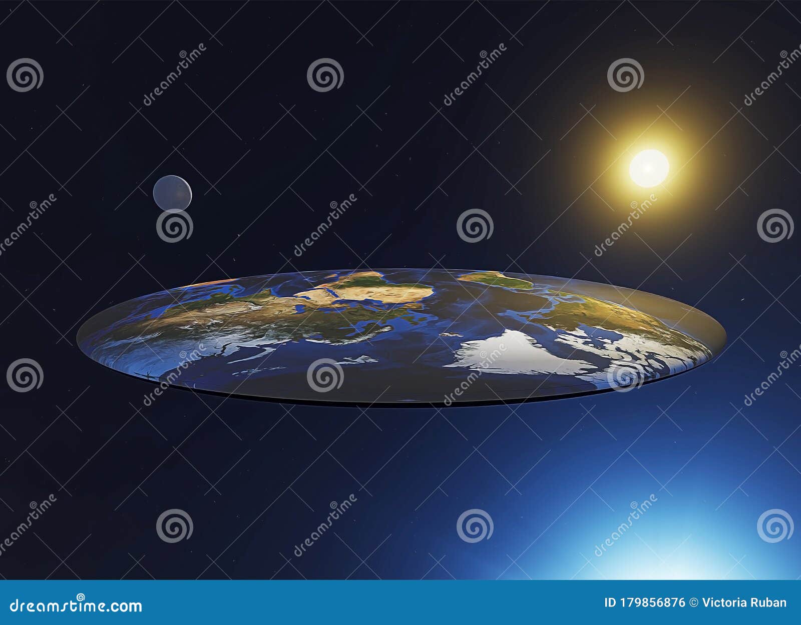 Flat Earth View, Myths and Legends. Discworld, a Parallel Universe ...