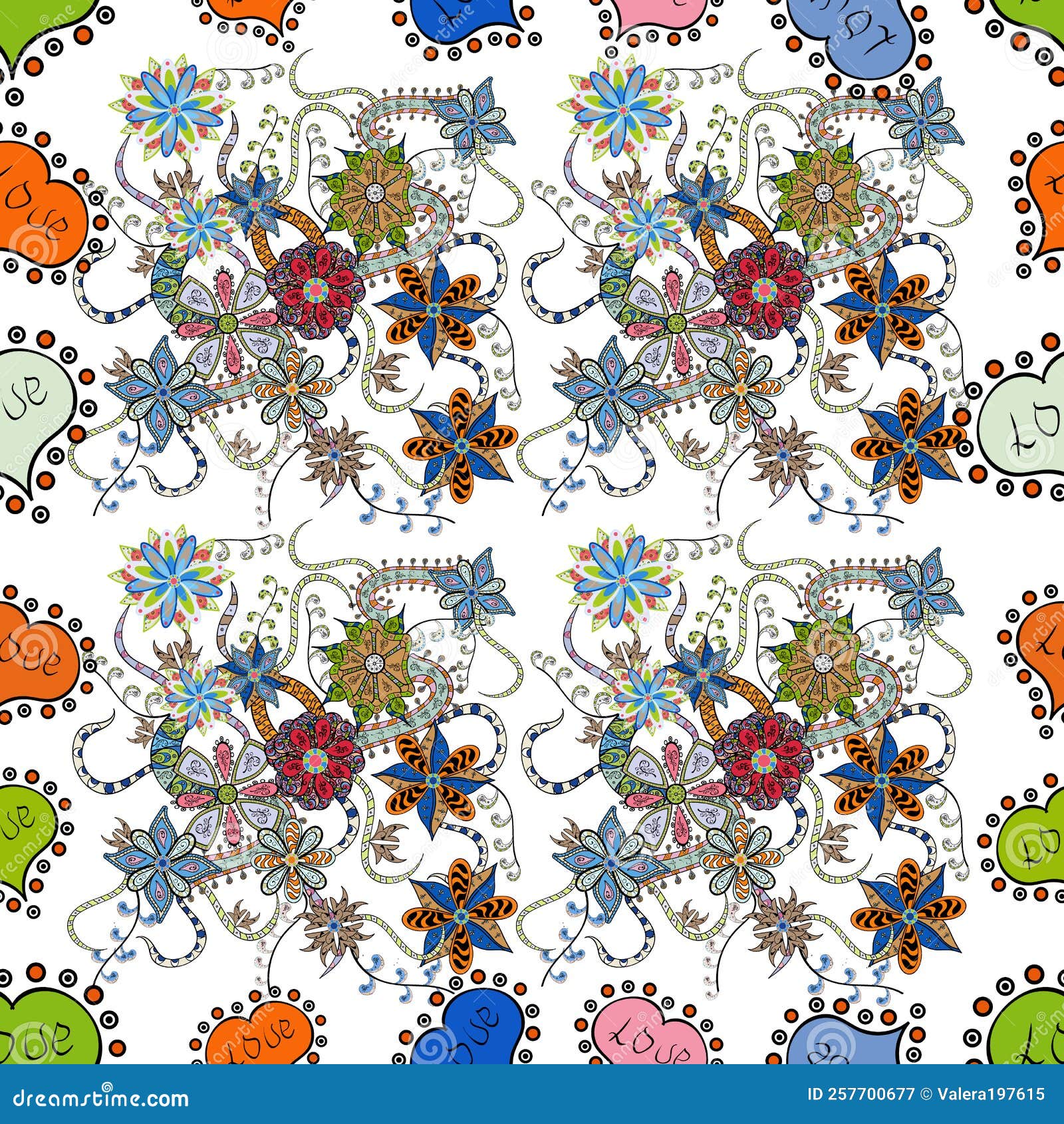 Interesting Super Nice Abstract and Cute Picture Stock Vector ...