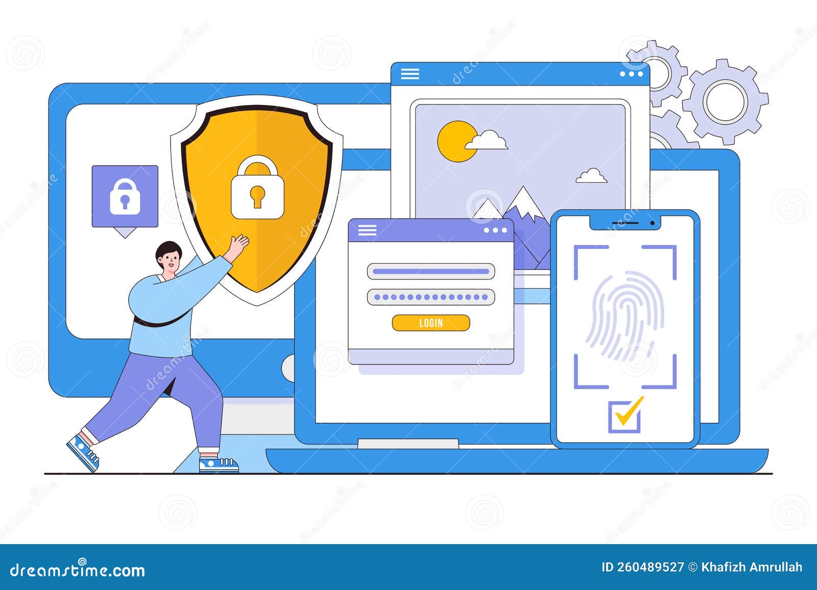 Flat General Data Security Personal Information Protection Database