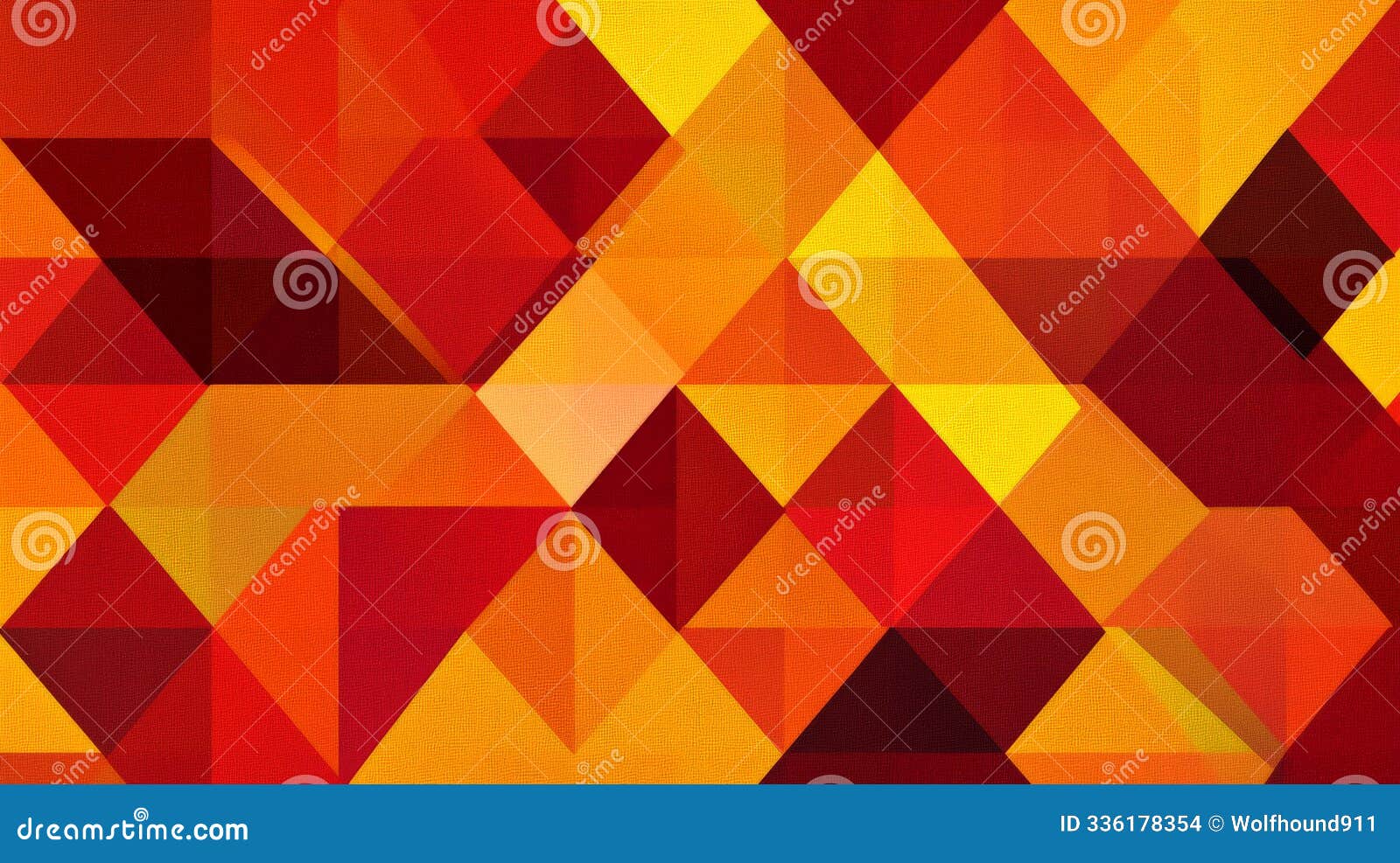 A Flat Geometric Background Featuring Bold Triangles in Shades of Red ...