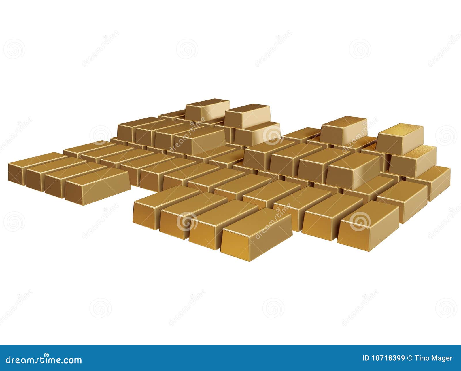 Gold Bricks Wall Texture Golden Brickwall Background Royalty-Free Stock ...