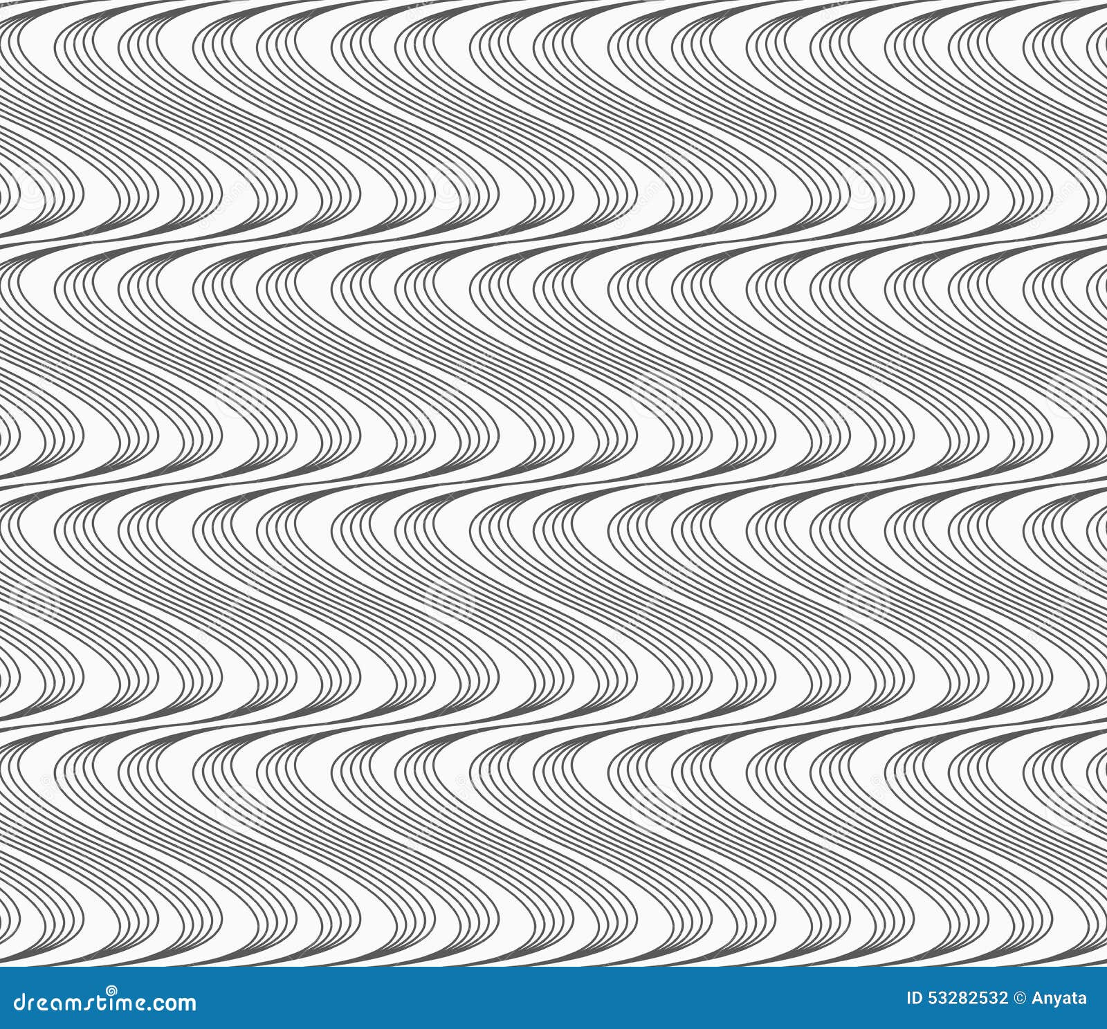 Flat Gray with Hatched Vertical Waves Stock Vector - Illustration of ...