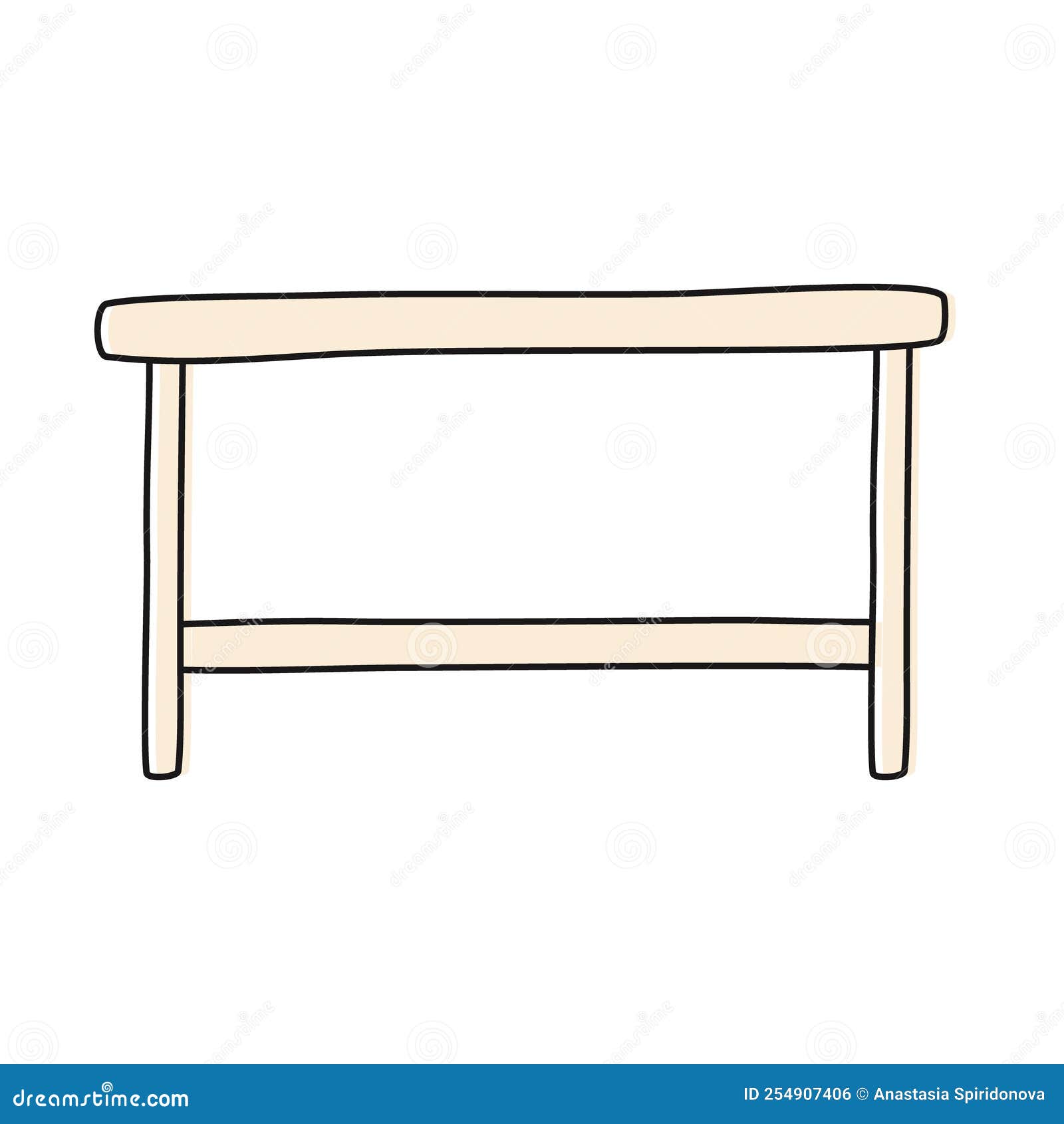 Vector Hand Drawn Flat Colourful Illustration Stock Vector ...