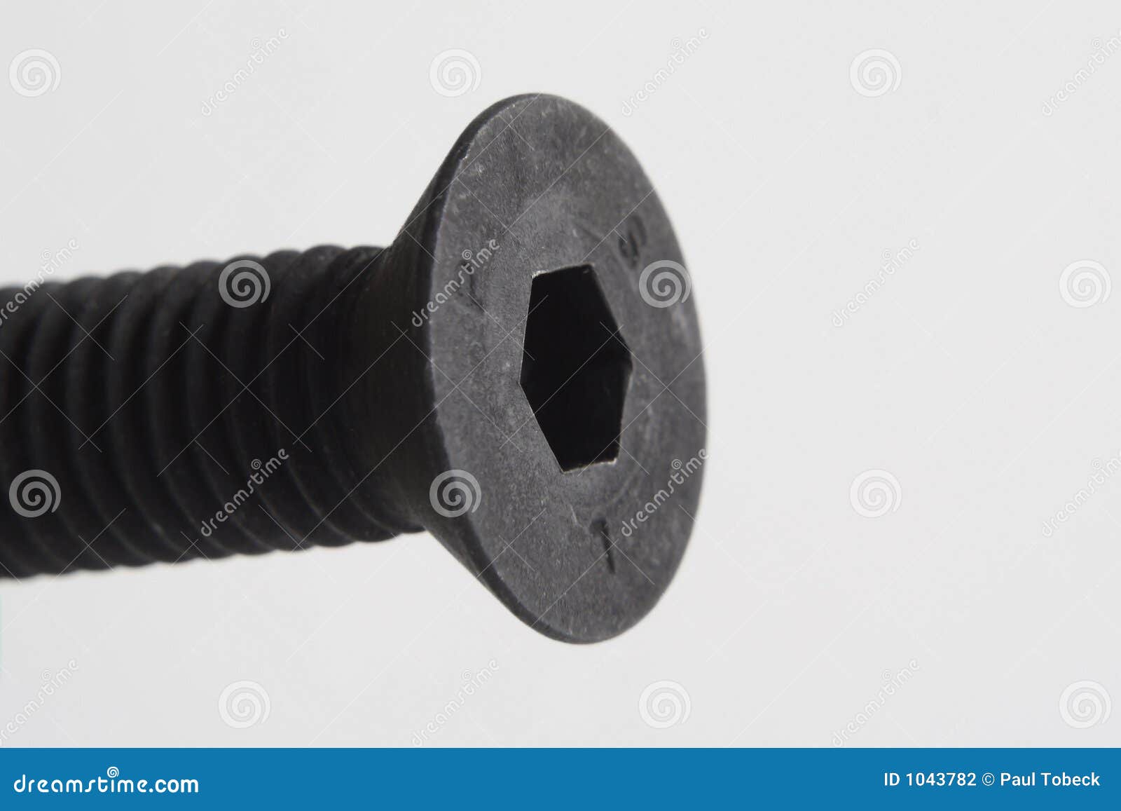 Flat Head Socket Cap stock photo. Image of thread, industry - 1043782