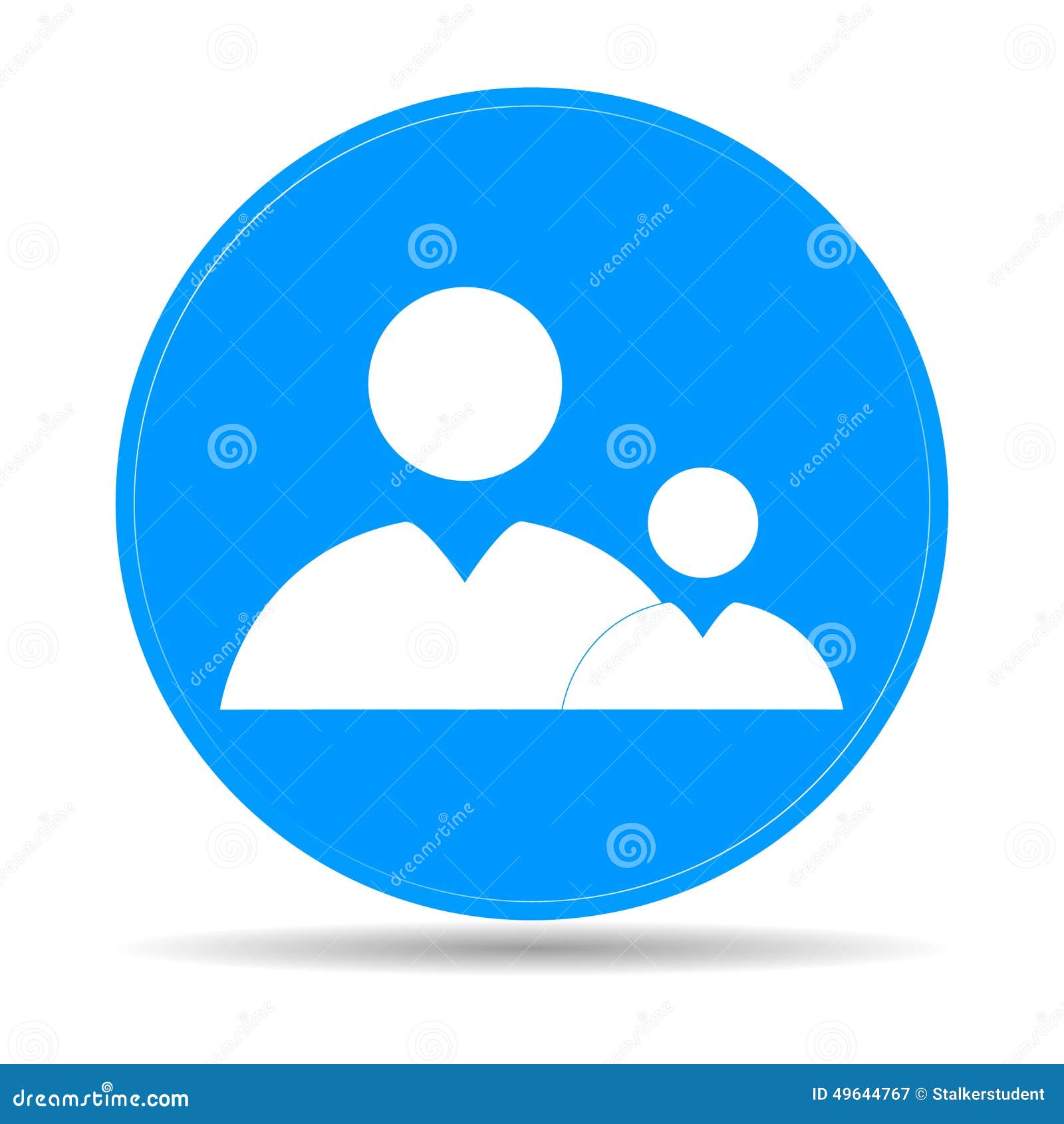 Flat Icon of Businessman and Child Stock Vector - Illustration of human ...