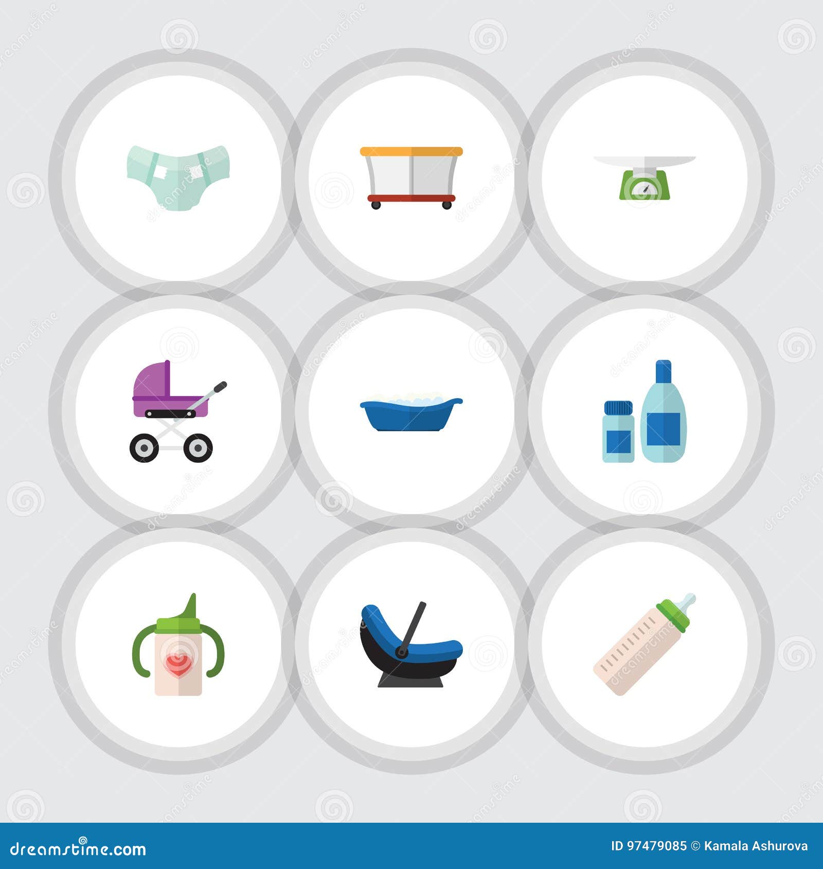 Child Nappy Icon, Cartoon Style | CartoonDealer.com #191641245