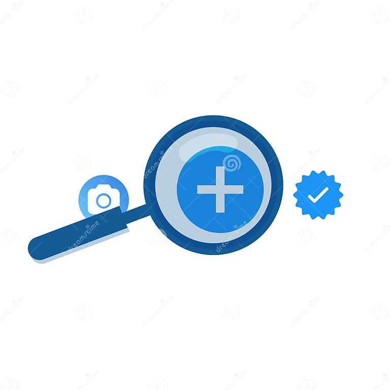 Flat Icon on Colorful Floating Ui Action Button. Stock Vector ...