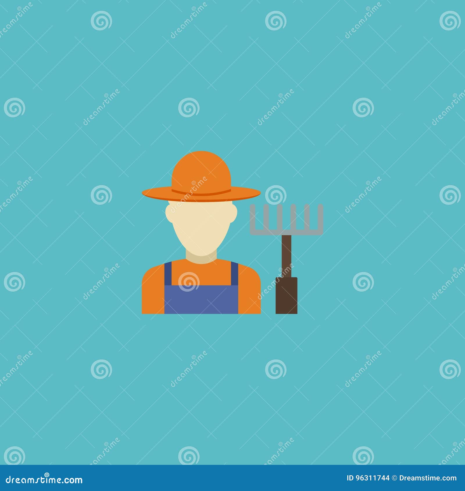 Grower Icon Of 3 Types Color, Black And White, Outline. Isolated Vector ...