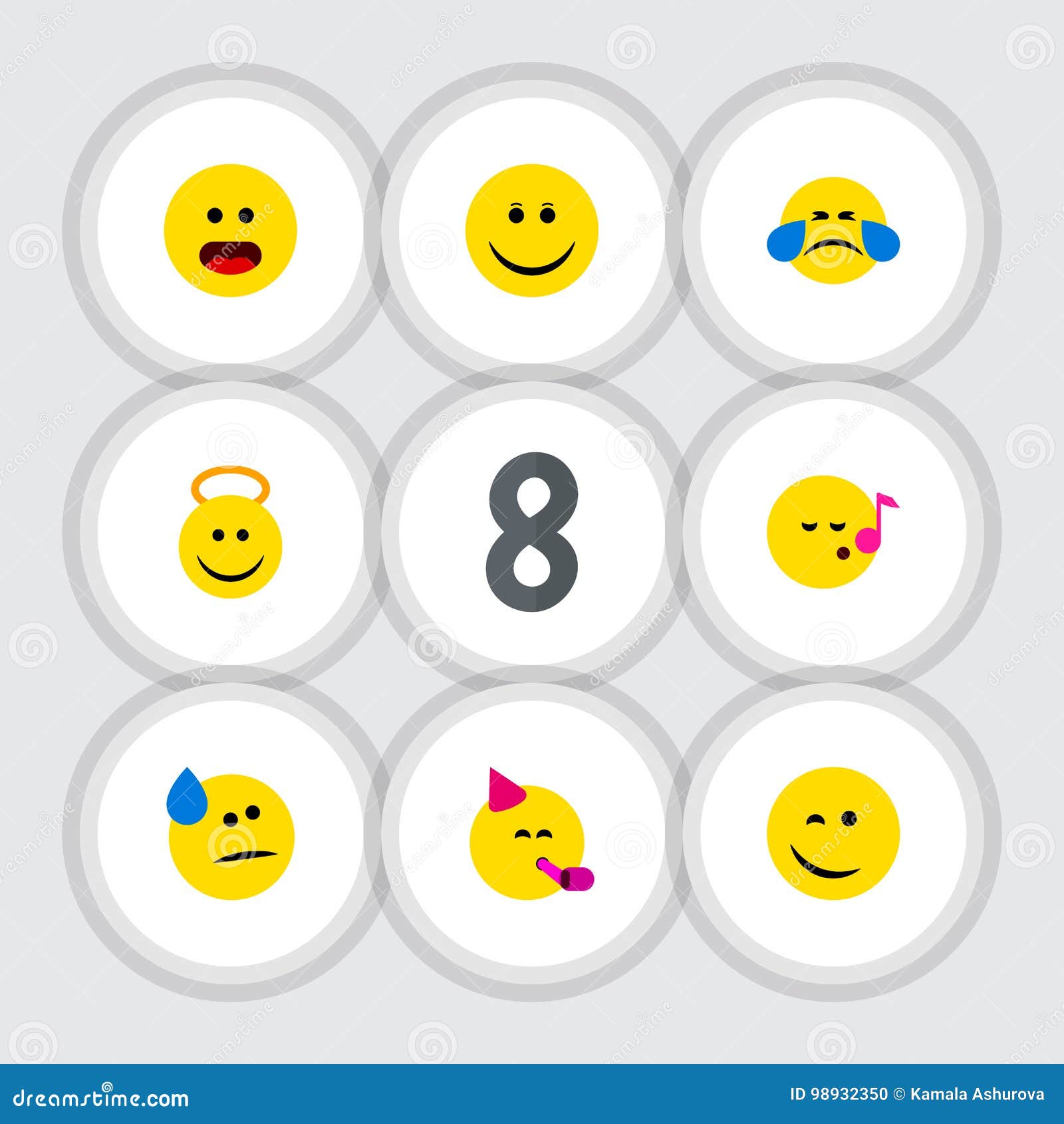 Time Out Emoticon Cartoon Vector | CartoonDealer.com #41405309