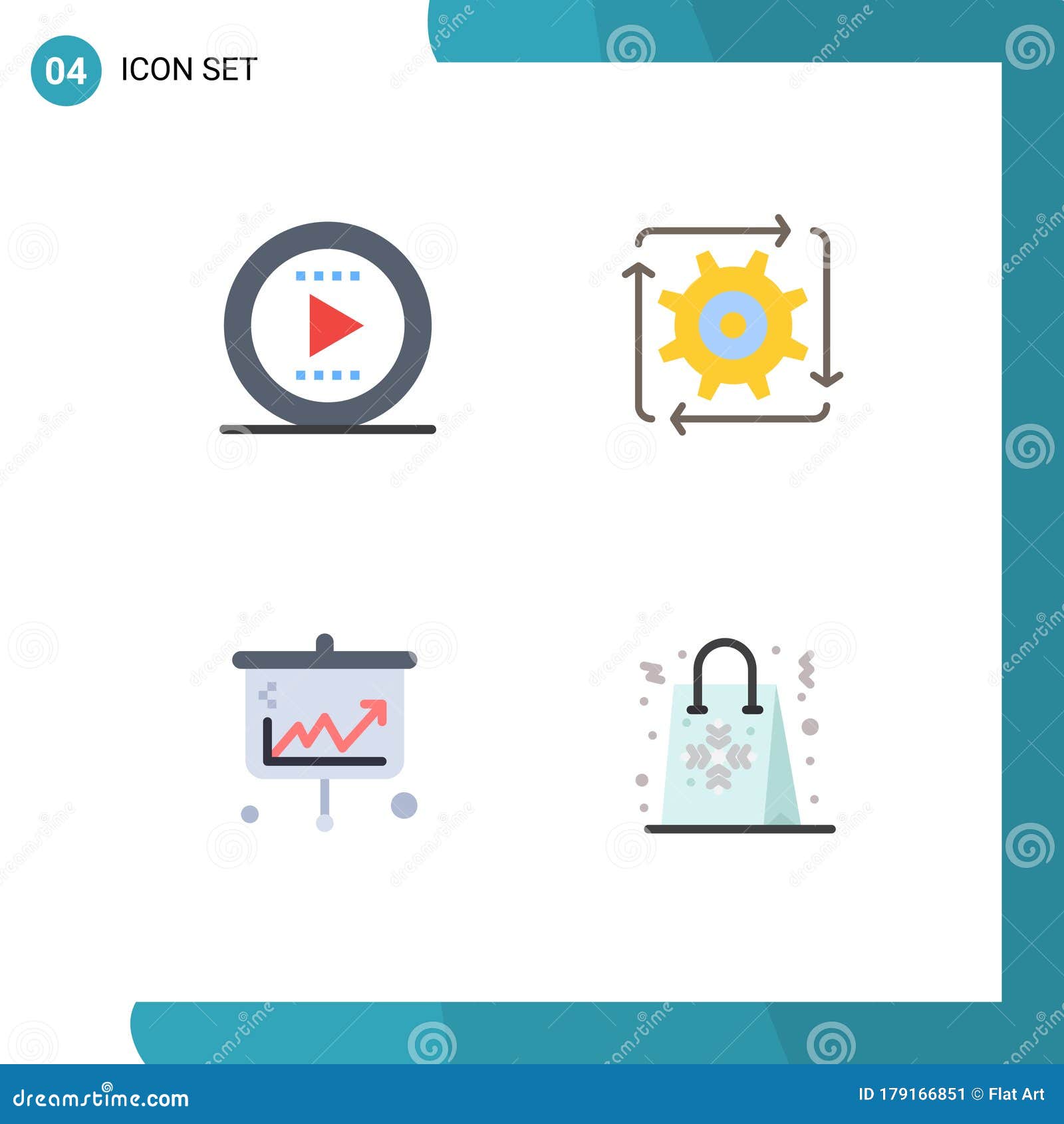 Arrows Workflow Steps. Global Business Process Graph, Step To Success ...