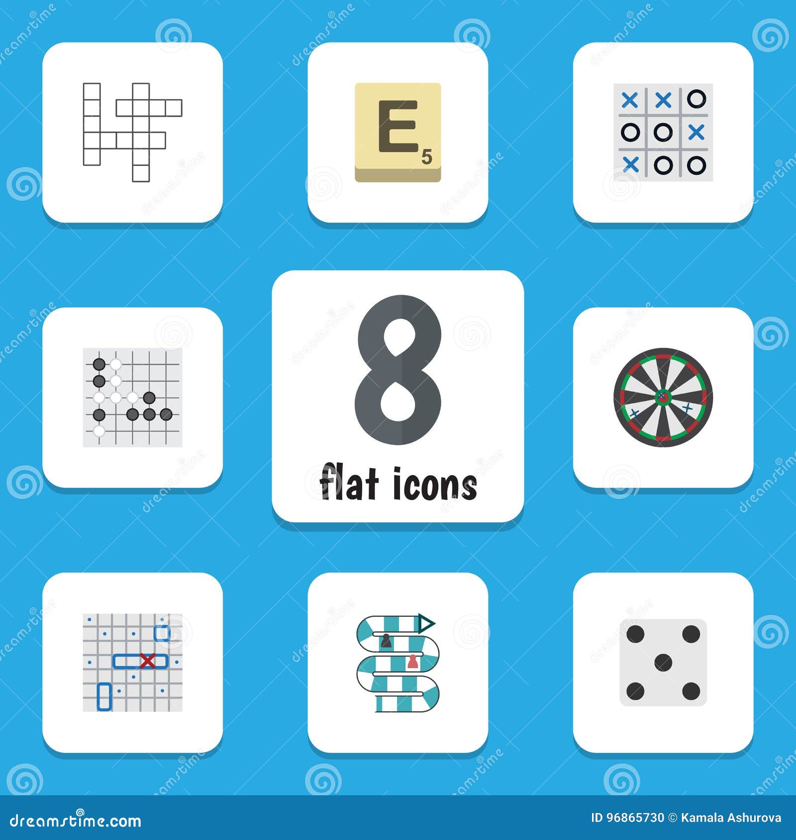 Flat Icon Play Set of Guess, Multiplayer, Arrow and Other Vector ...