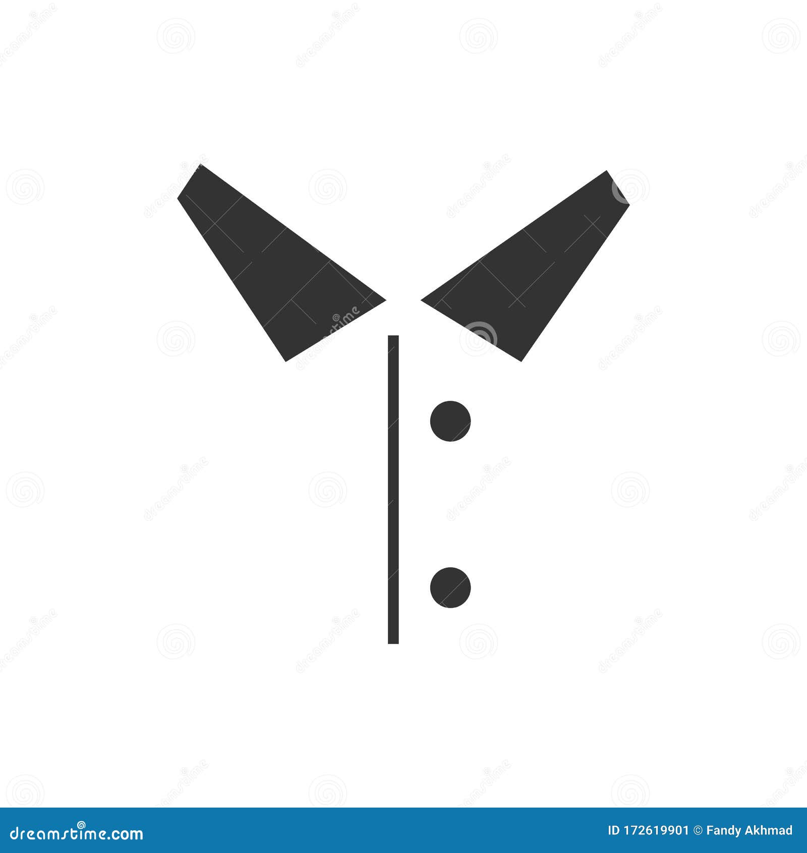 Flat Icon School Outfit Uniform Logo Vector Design Graphics Stock ...