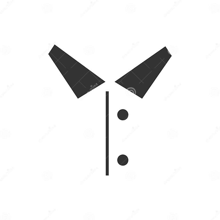 Flat Icon School Outfit Uniform Logo Vector Design Graphics Stock ...