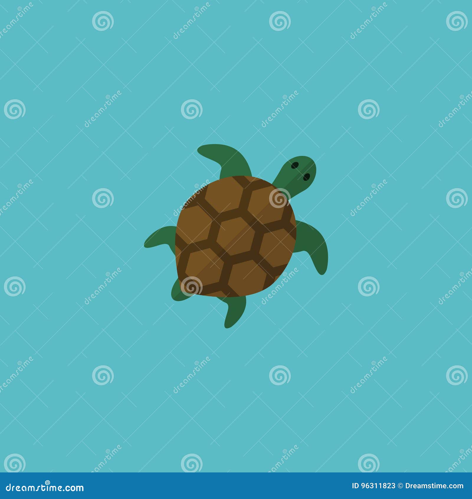 Icon Turtle Of Black. Silhouette Of Tortoise Symbol. Logo Animal ...