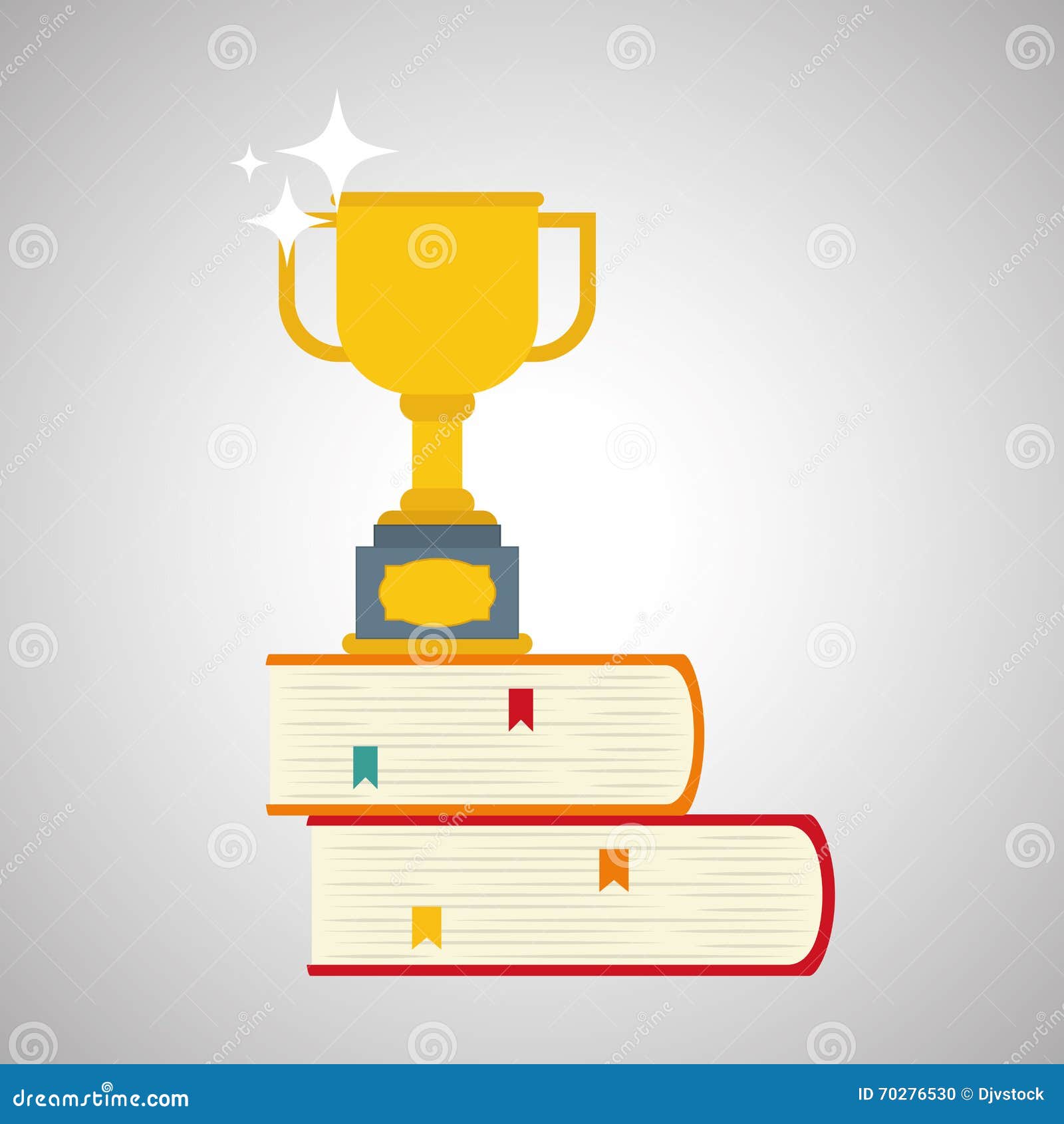 Flat Illustration about Achievement Design Stock Vector - Illustration ...