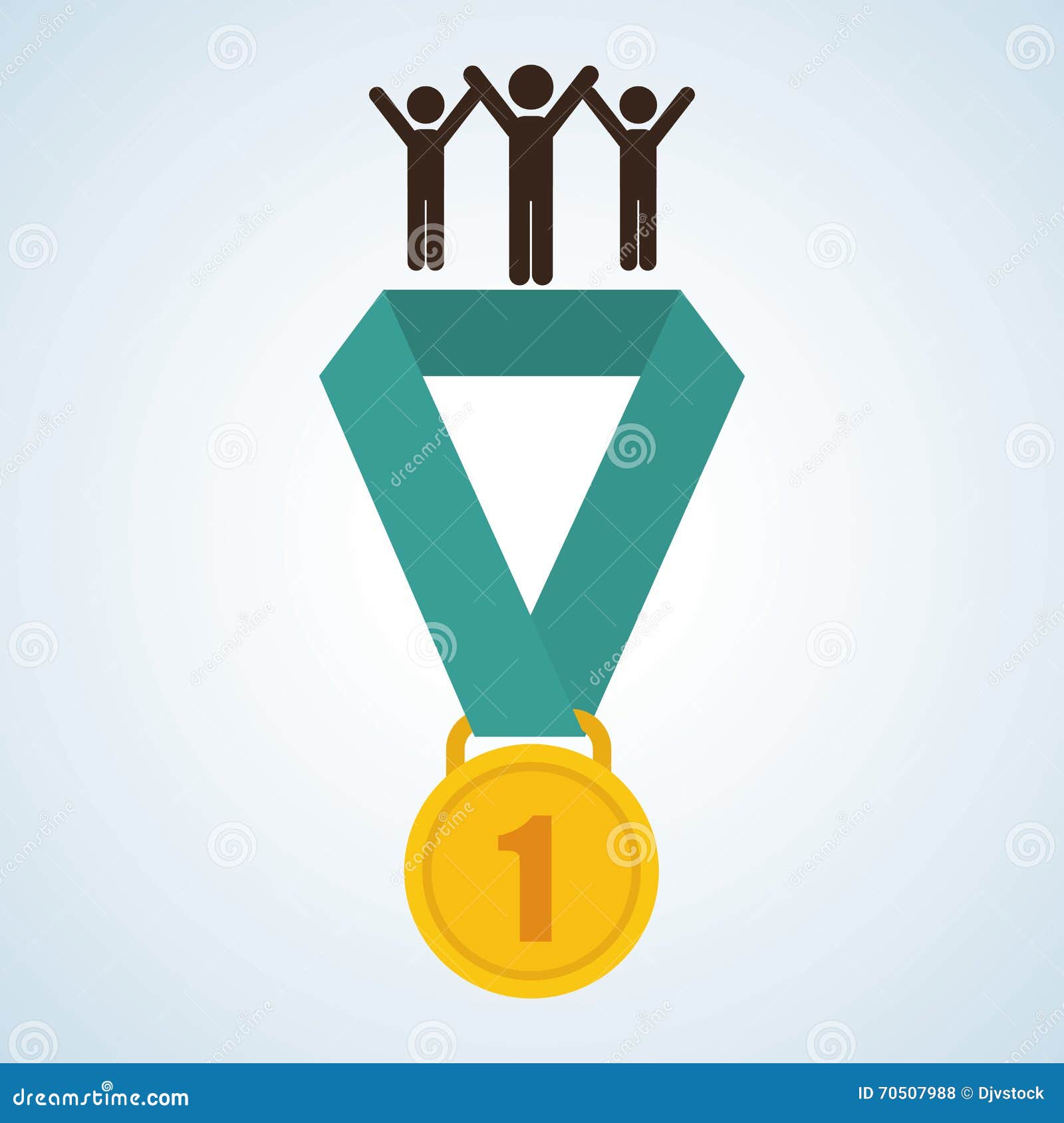 Flat Illustration about Achievement Design Stock Vector - Illustration ...