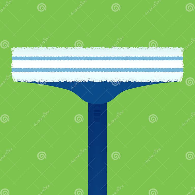 Flat Illustration Brushes for Washing Windows Stock Vector ...