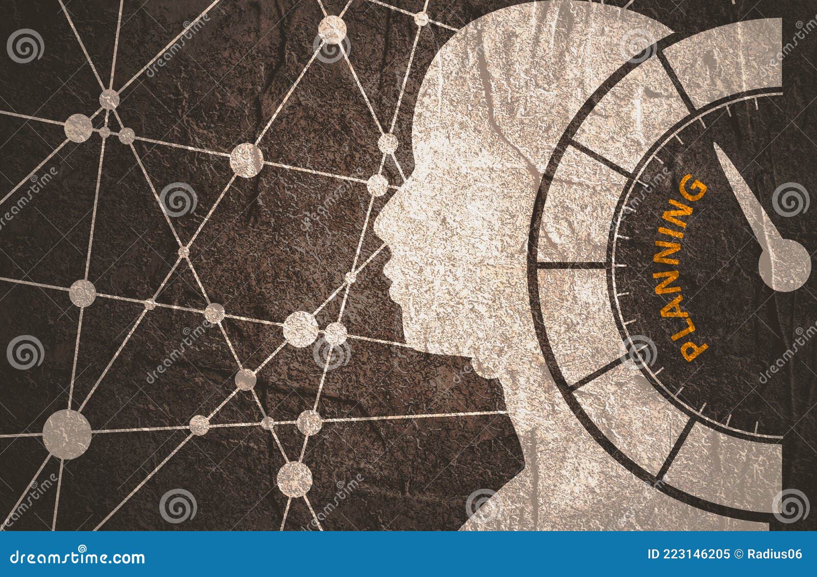 Flat Illustration of Business Project Startup Process Stock Image ...