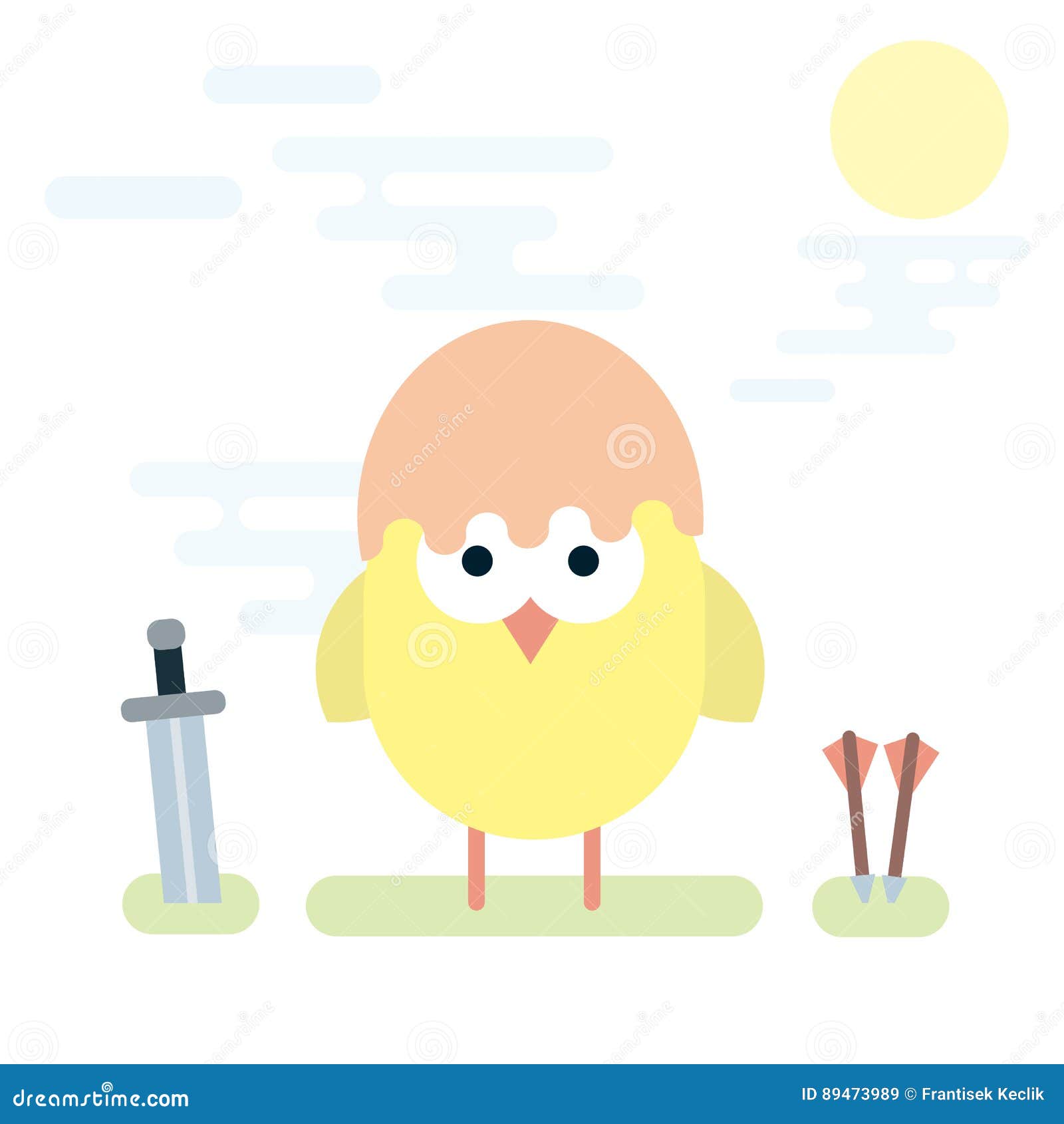 Angry Chiken - Illustration | CartoonDealer.com #86328343