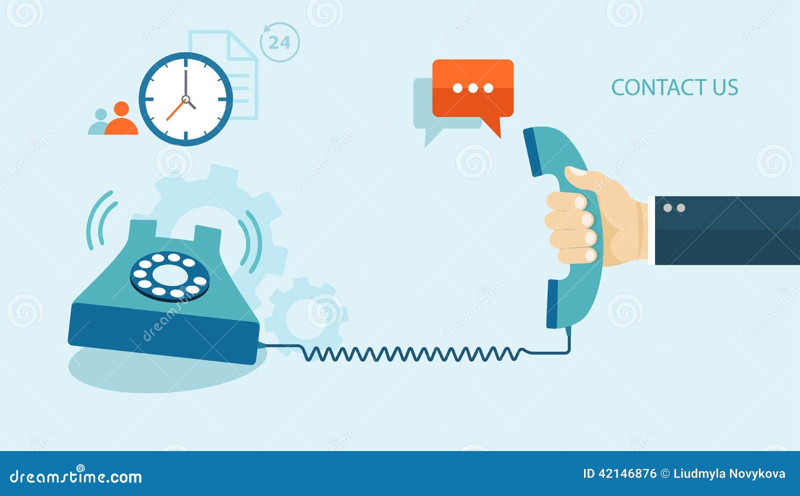 Flat Illustration About Businesspeople Design , Vector Cartoon ...