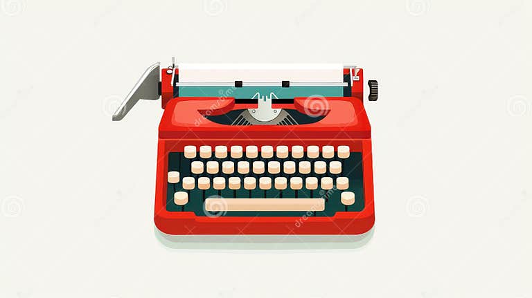 A Flat Illustration Depicting a Copy Editor at Work, Featuring Tools ...