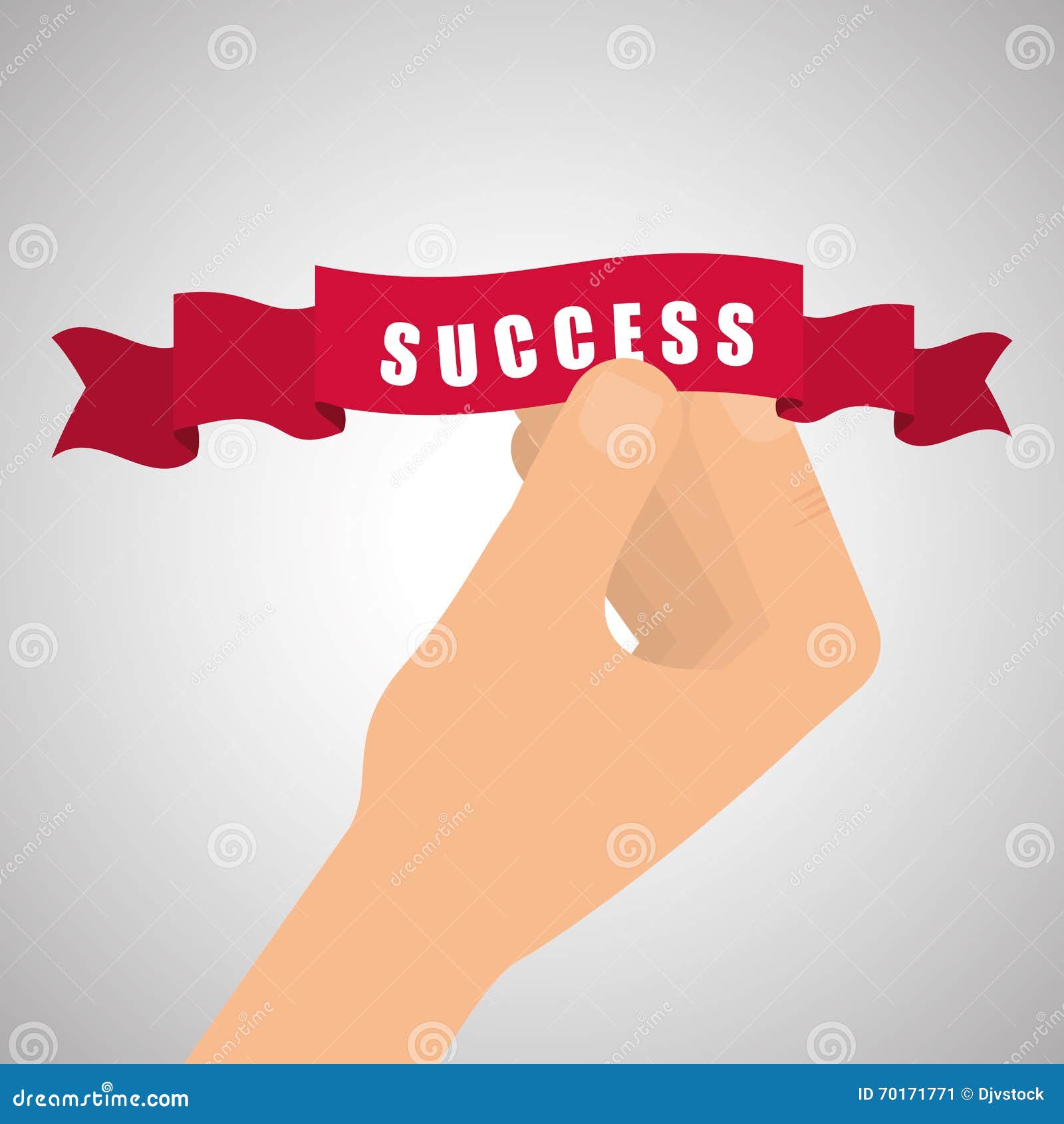 Flat Illustration about Success Design, Business Related Stock Vector ...