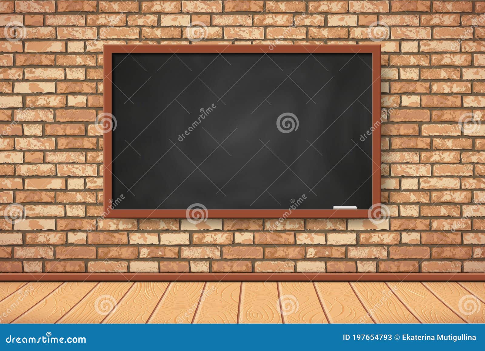 Brown Classroom With Math Formulas Royalty-Free Stock Photo ...