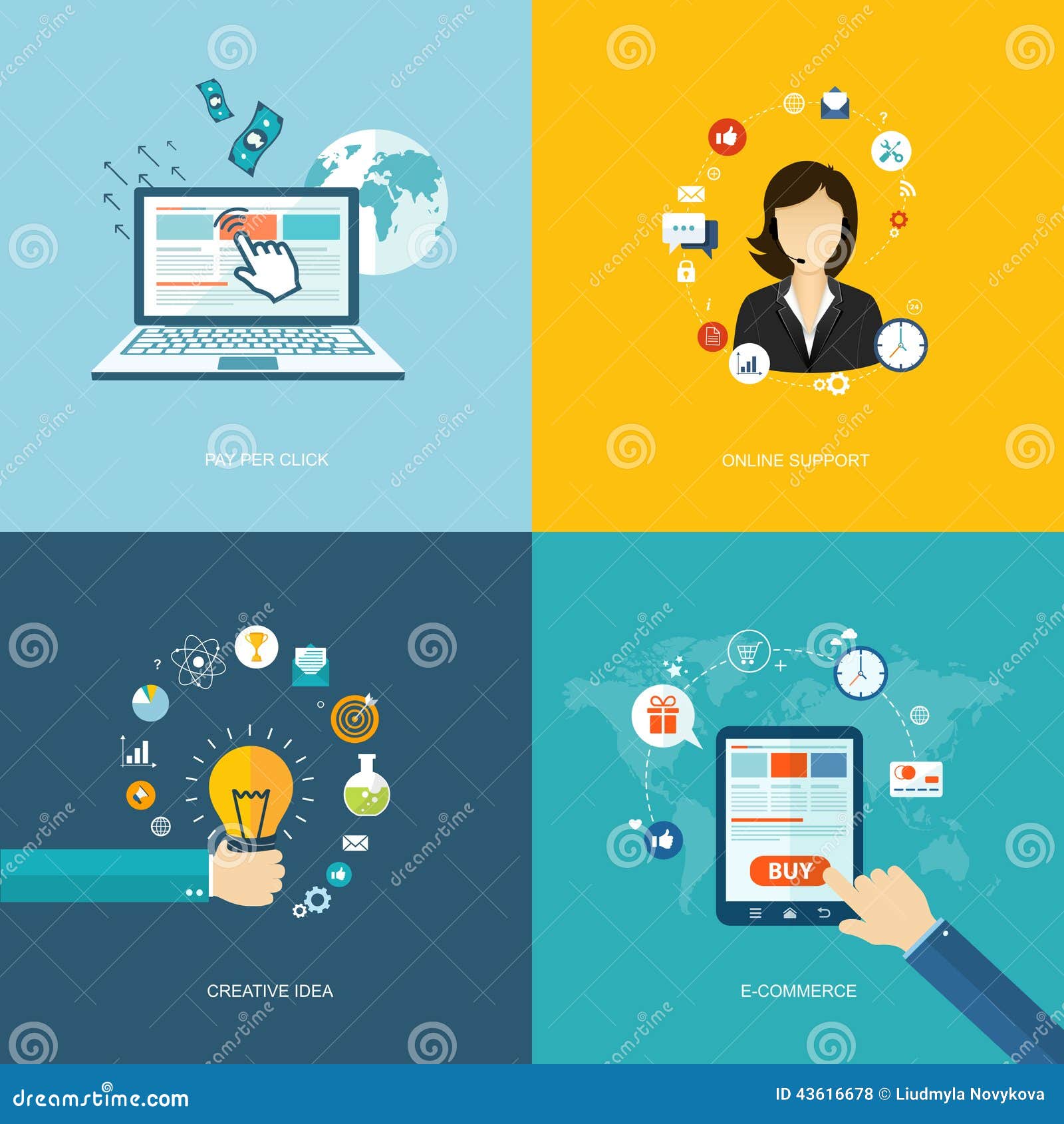 Click Illustrations Stock Illustrations – 1,086 Click Illustrations ...