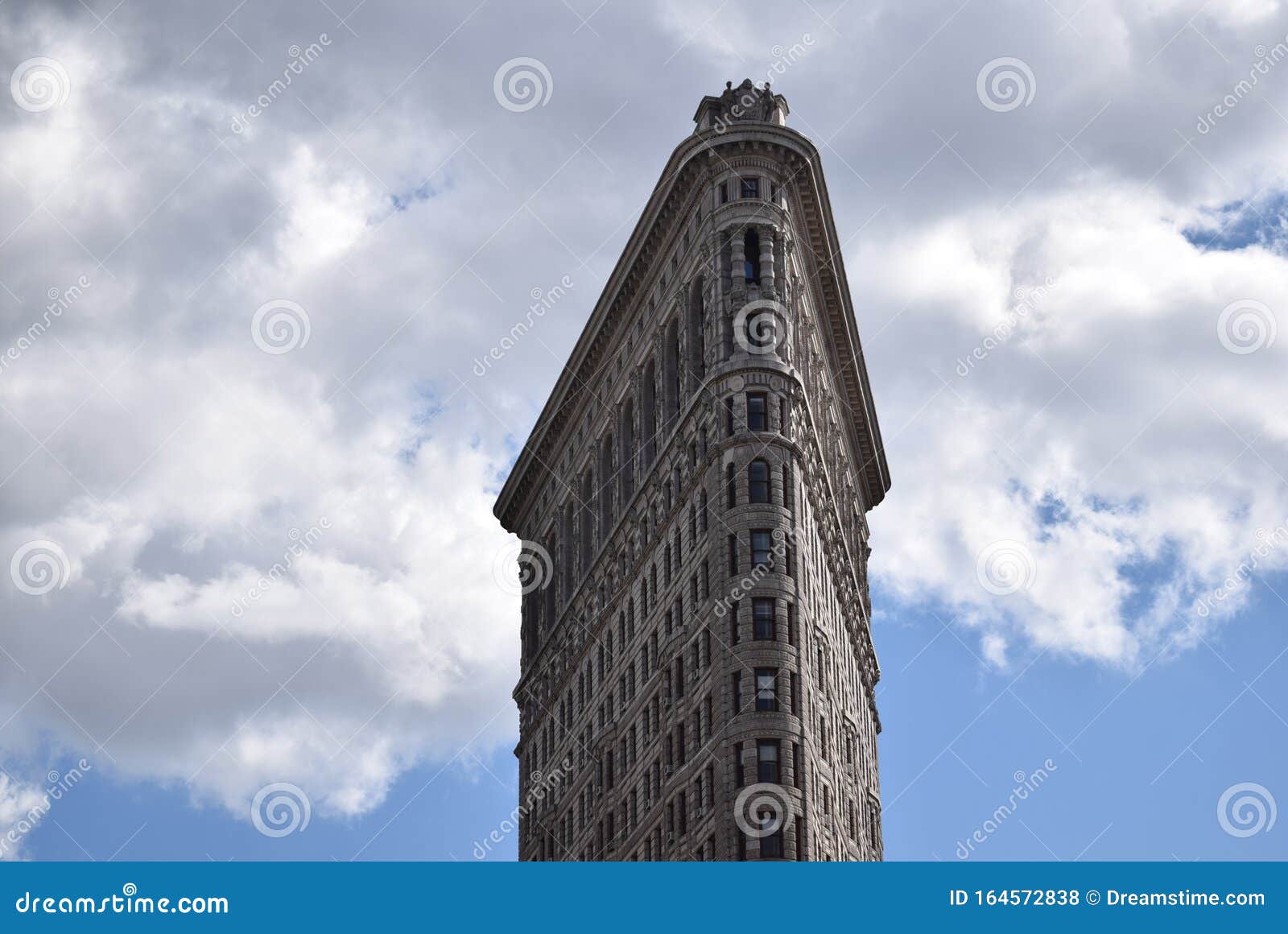 The Flat Iron Building stock photo. Image of york, iron - 164572838