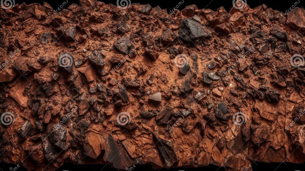 Flat Iron Ore Texture Background Stock Illustration - Illustration of ...