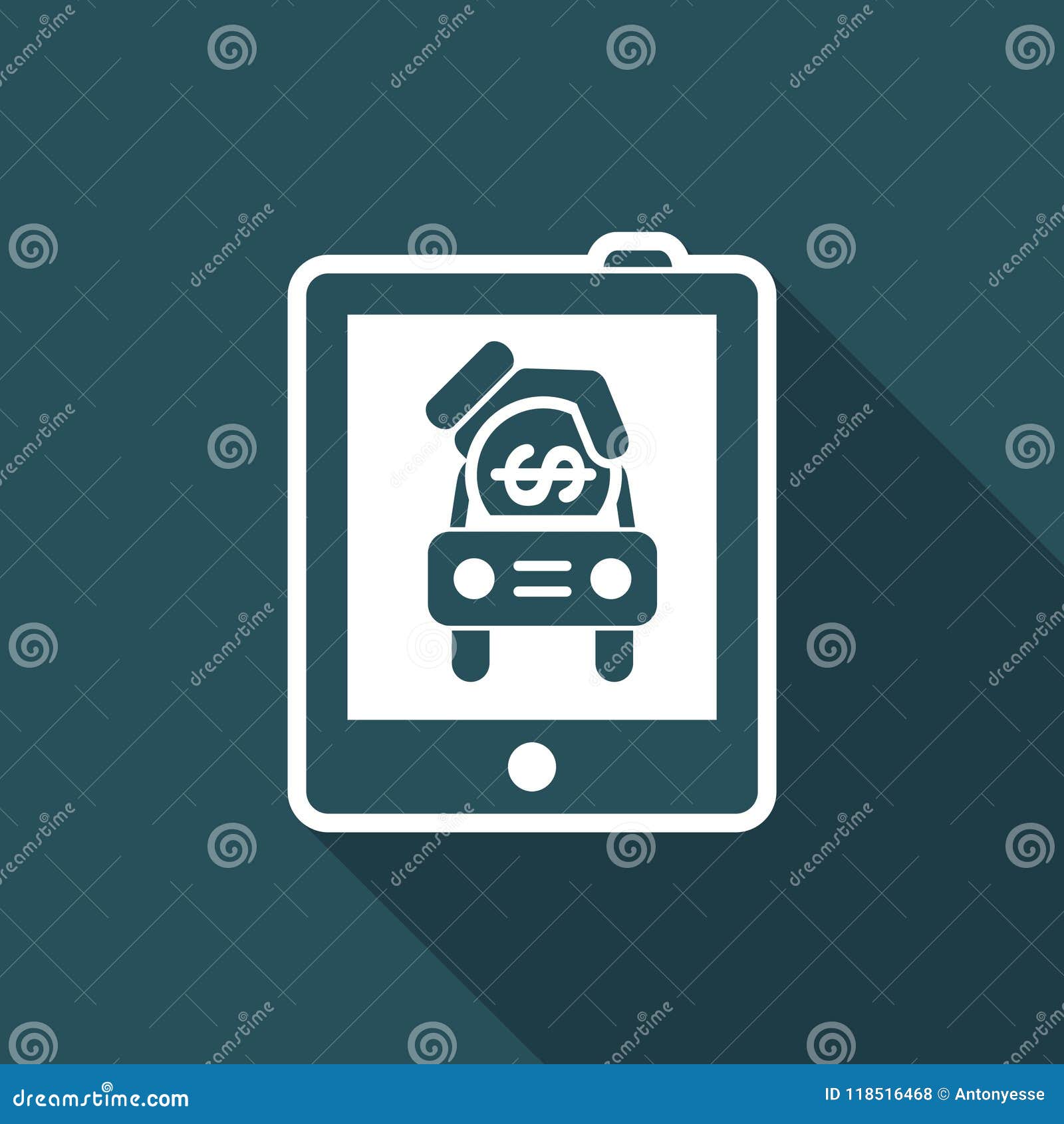 Car sales icon stock vector. Illustration of icon, model - 118516468