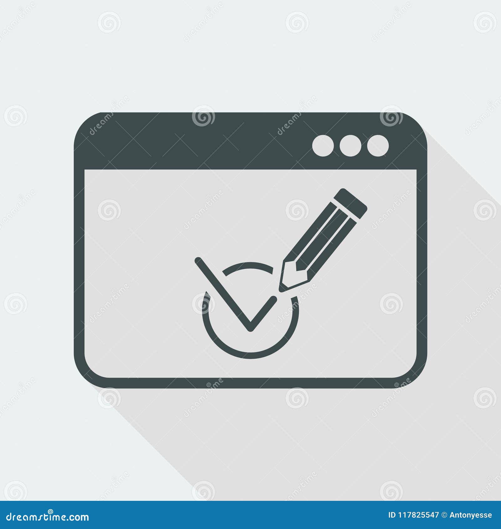 Checking Computer Options Icon Stock Vector - Illustration of computer ...
